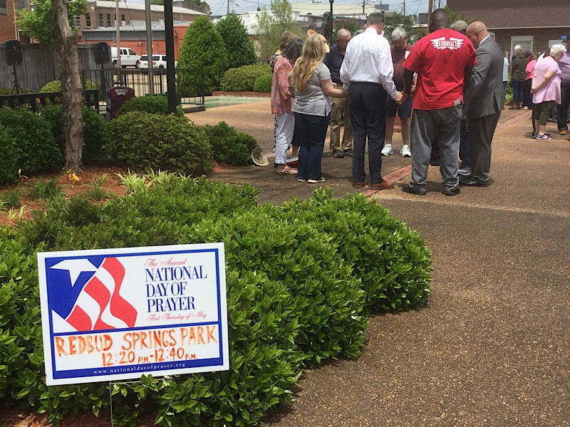 National Day of Prayer held service at Redbud Springs Park (video ...