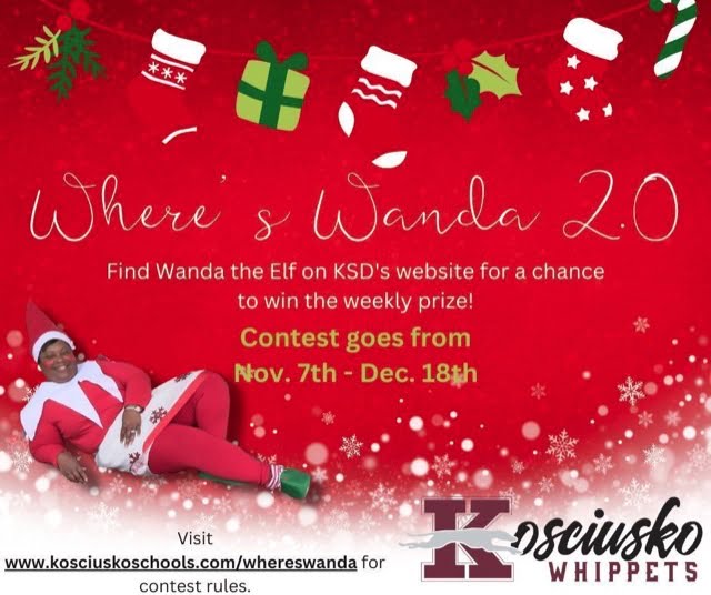 Kosciusko School District's "Where's Wanda the Elf contest?" returns ...