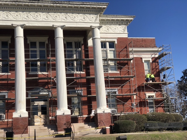 Renovation begins on Attala County Courthouse - BreezyNews.com ...