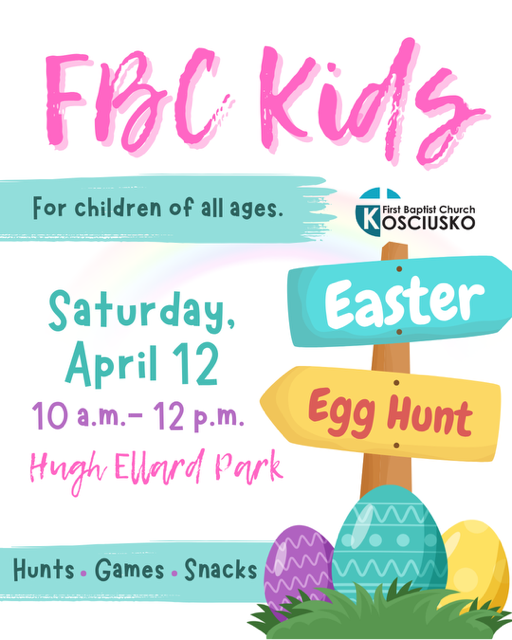 Community Easter Egg Hunt planned for April 12 - BreezyNews.com - Kosciusko News 24/7