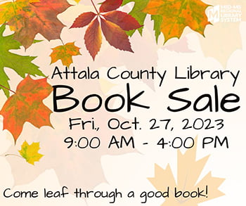 Attala County Library to Hold a One Day Book Sale - BreezyNews.com - Kosciusko News 24/7