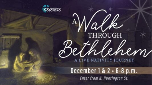 A Walk Through Bethlehem, A Live Nativity Journey at First Baptist ...