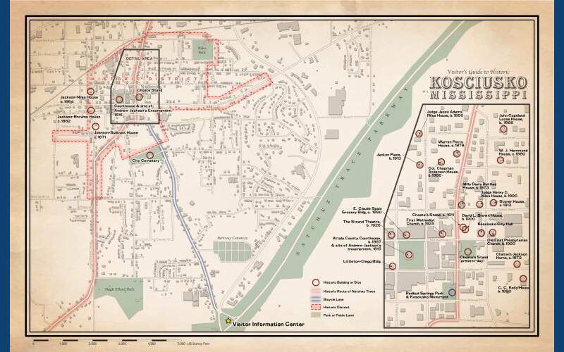 Audio: Work continues on historic downtown Kosciusko mapping project ...