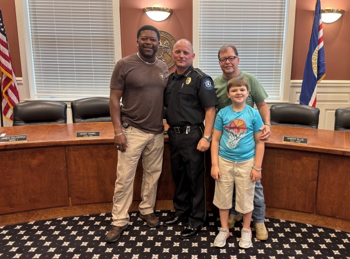 Greg Collins Sworn in as Kosciusko Police Chief - Video & Photo Gallery ...