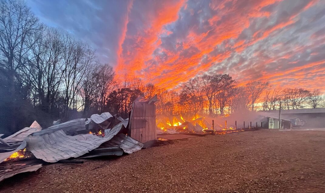 Hunting Camp Fire in Zama Friday Afternoon - BreezyNews.com - Kosciusko ...