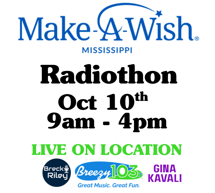 The Breezy 103 Make-A-Wish Radiothon Today at Kangaroo Crossing on Hwy ...